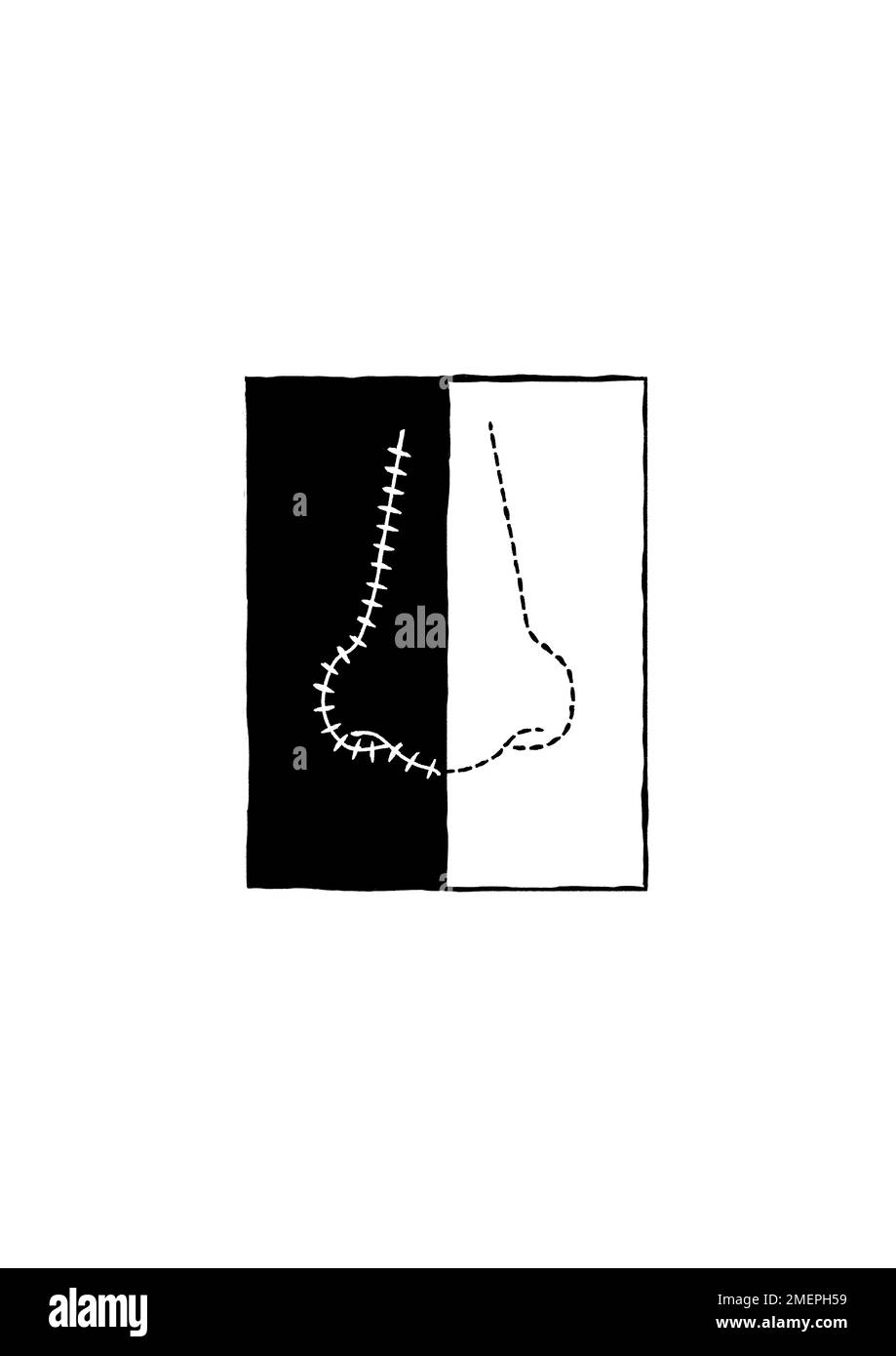 Dotted nose hi-res stock photography and images - Alamy