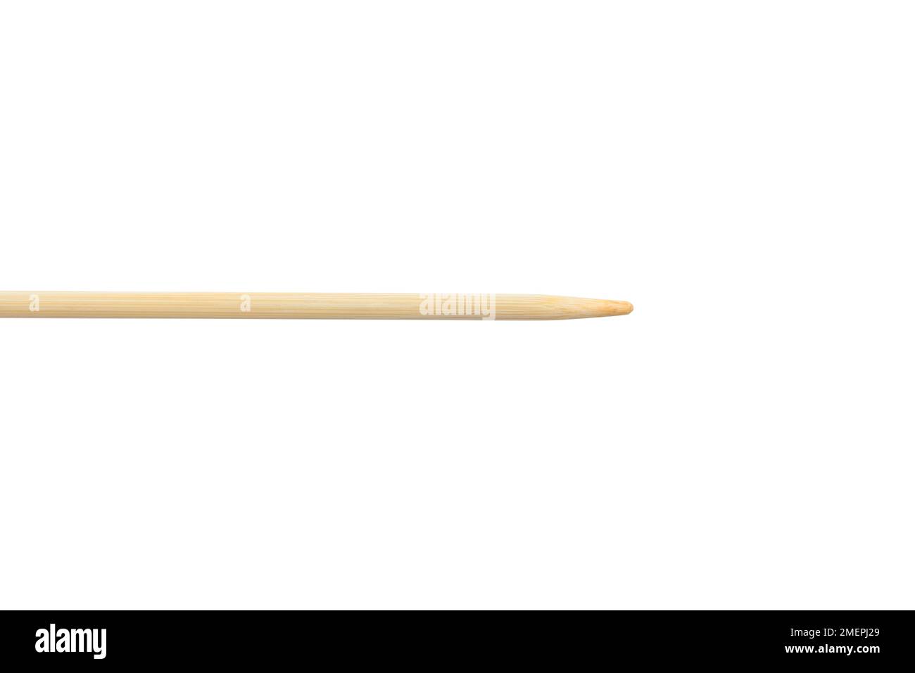 Pointed end of 5mm knitting needle Stock Photo - Alamy