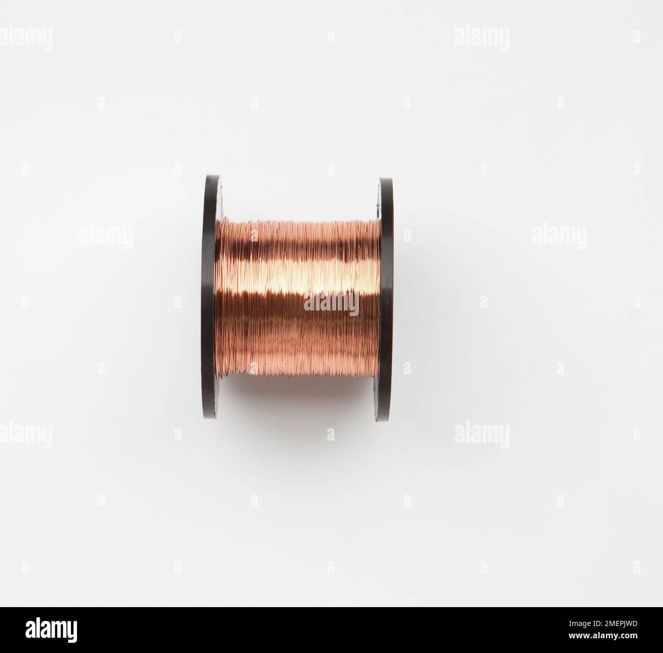 Reel of copper wire Stock Photo - Alamy