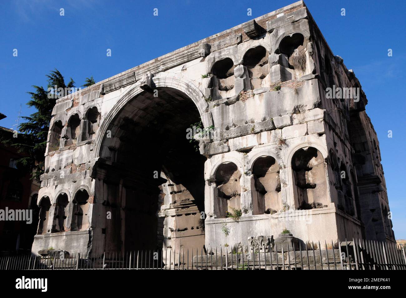 Italy, Lazio, Rome, Aventine Hill, Arch of Janus Stock Photo - Alamy