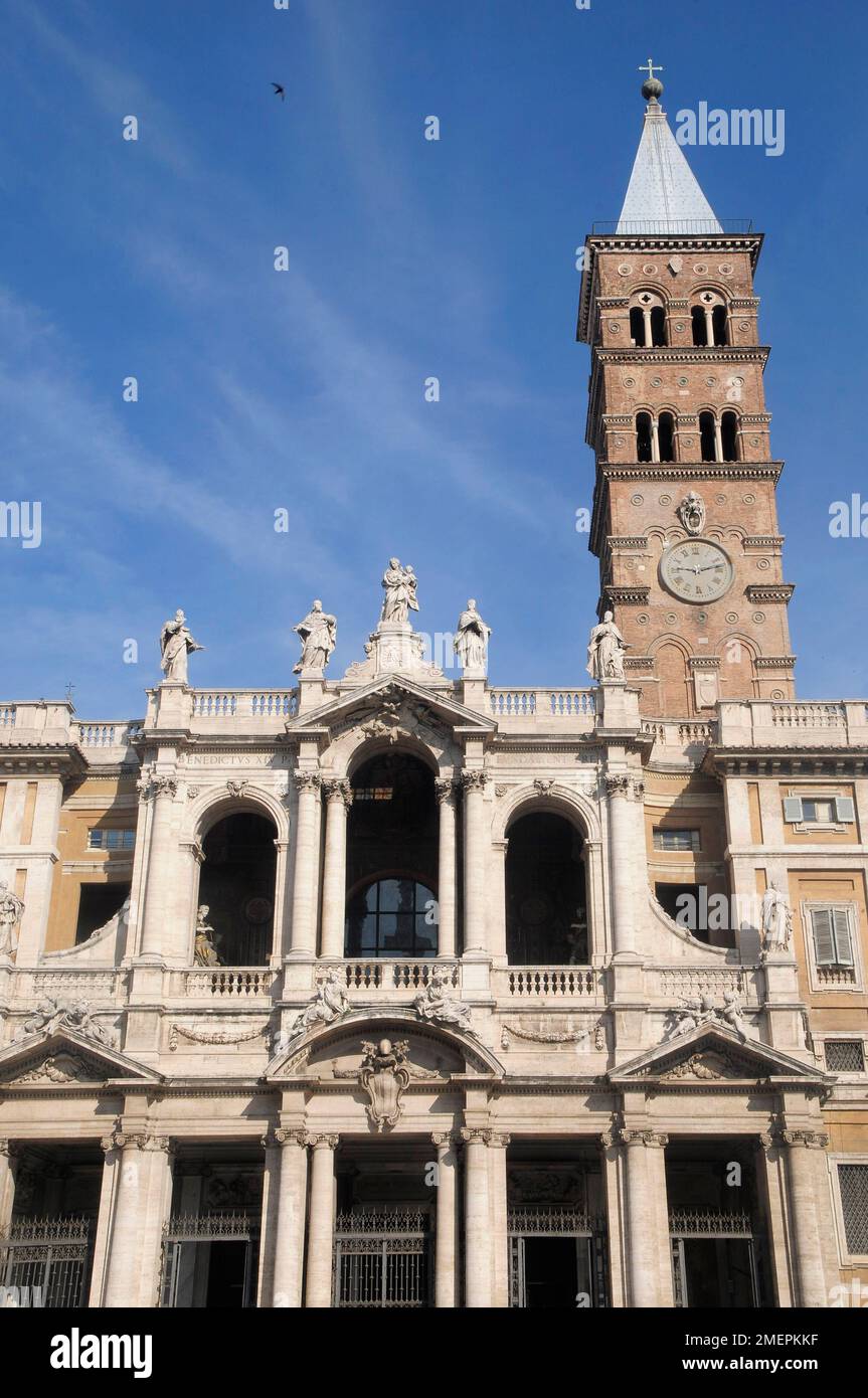 Italy, Lazio, Rome, Esquiline Hill, Basilica of Santa Maria Maggiore ...
