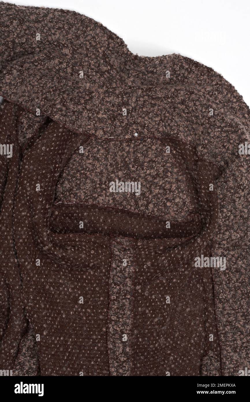 Inside of classic shawl collar jacket, close up Stock Photo - Alamy