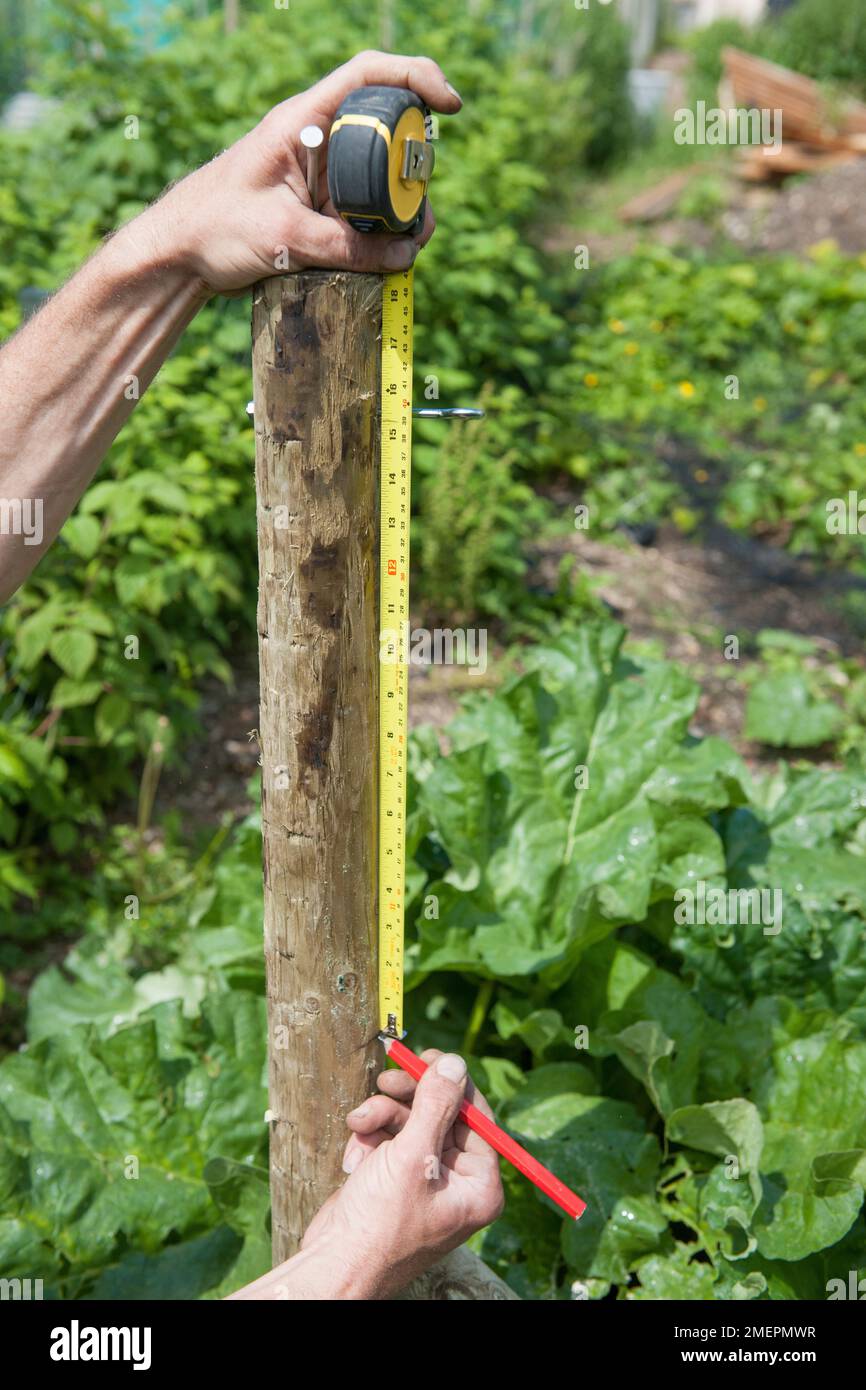 Plotting an allotment hi-res stock photography and images - Alamy