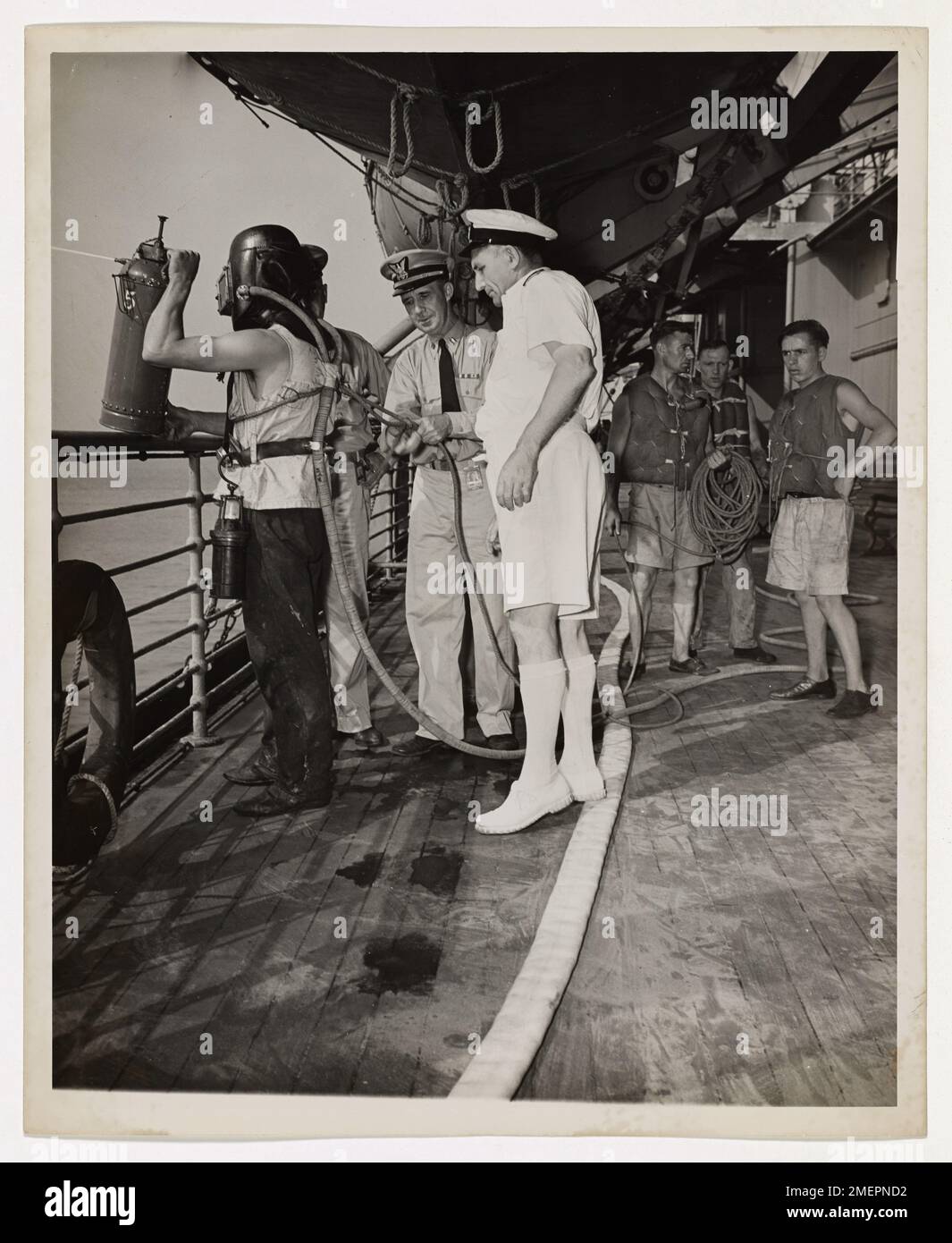Lieutenant R.E. Hastings of the U.S. Coast Guard's Merchant Marine ...