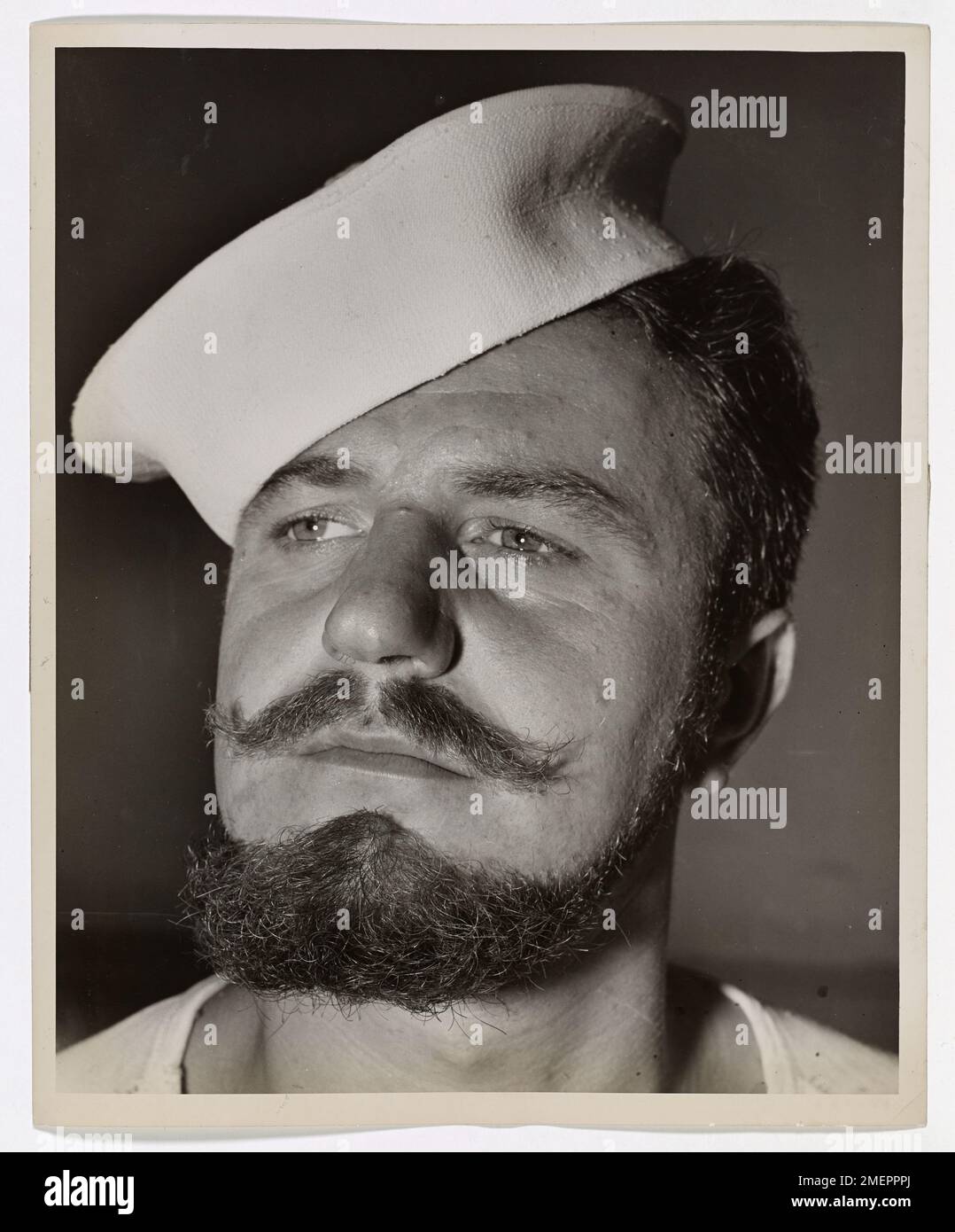 A Coast Guardsman, Seaman William J. Kozar, is pictured in the South ...