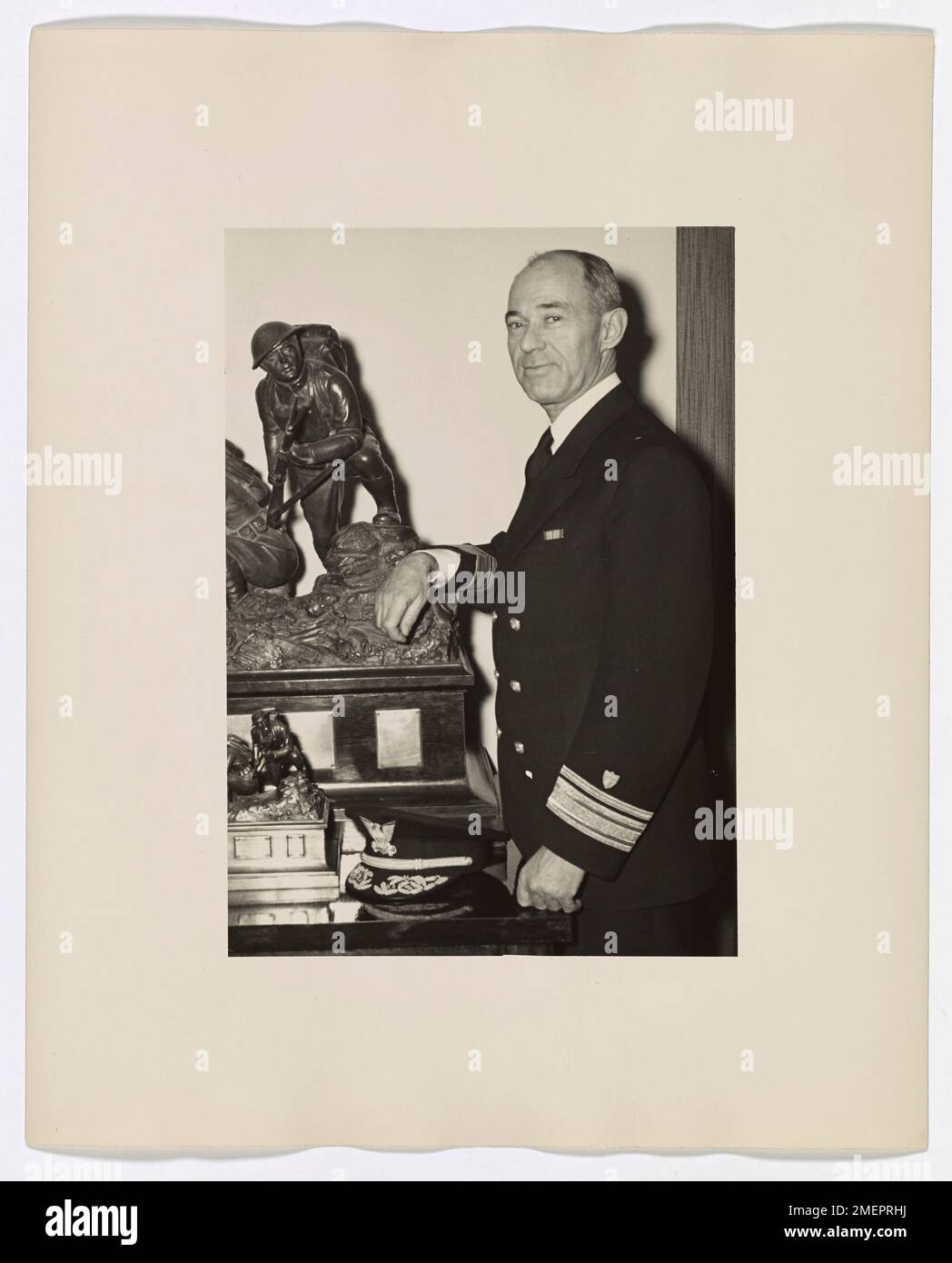 This image shows Admiral Russell R. Waesche, a significant figure in U ...