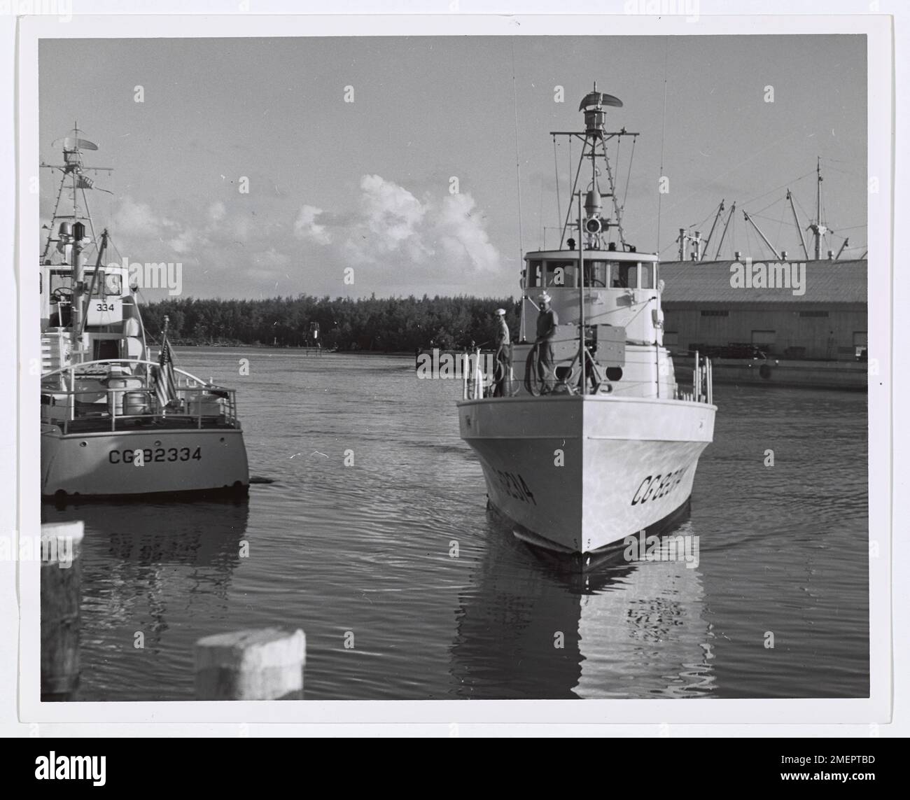 Photograph of Patrol Boats 82314, Which Rescued Six Cuban Refugees, and ...