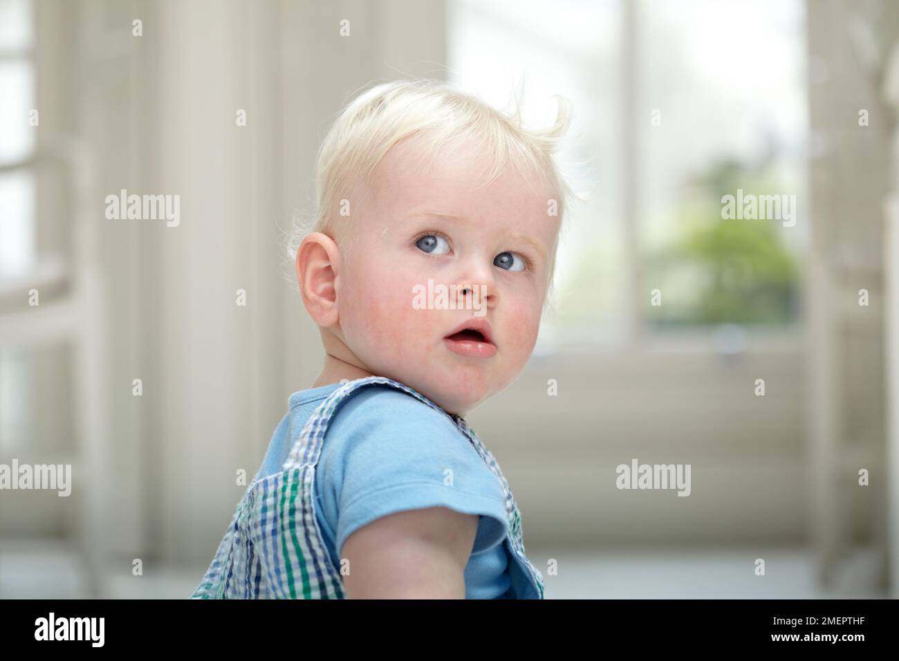 Boy fair hair hi-res stock photography and images - Alamy