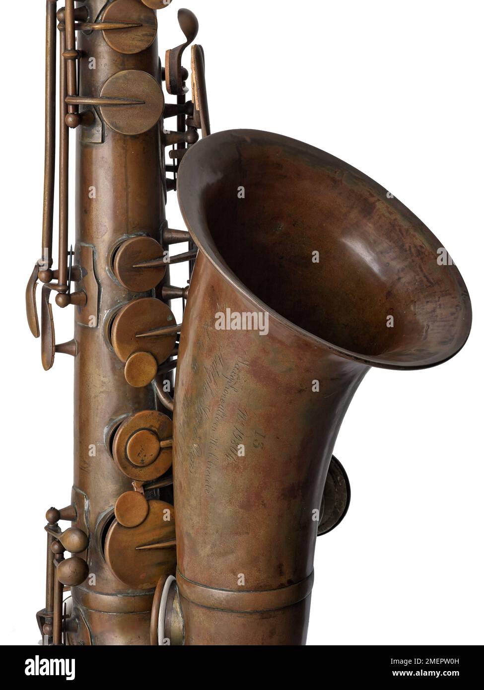 e flat alto saxophone, made by Adolphe Sax, Paris, France, circa 1859 ...