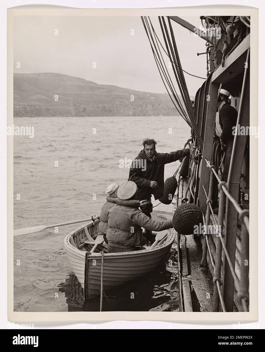 Whalers are photographed in the 11th Naval District by Boatswain's Mate ...