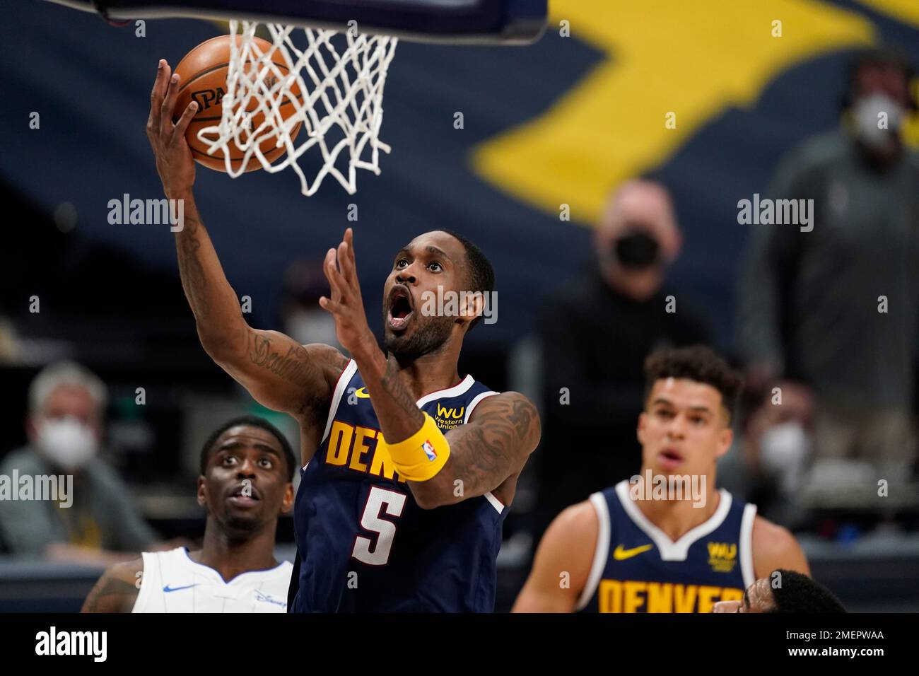 Denver Nuggets forward Will Barton (5) in the second half of an NBA ...