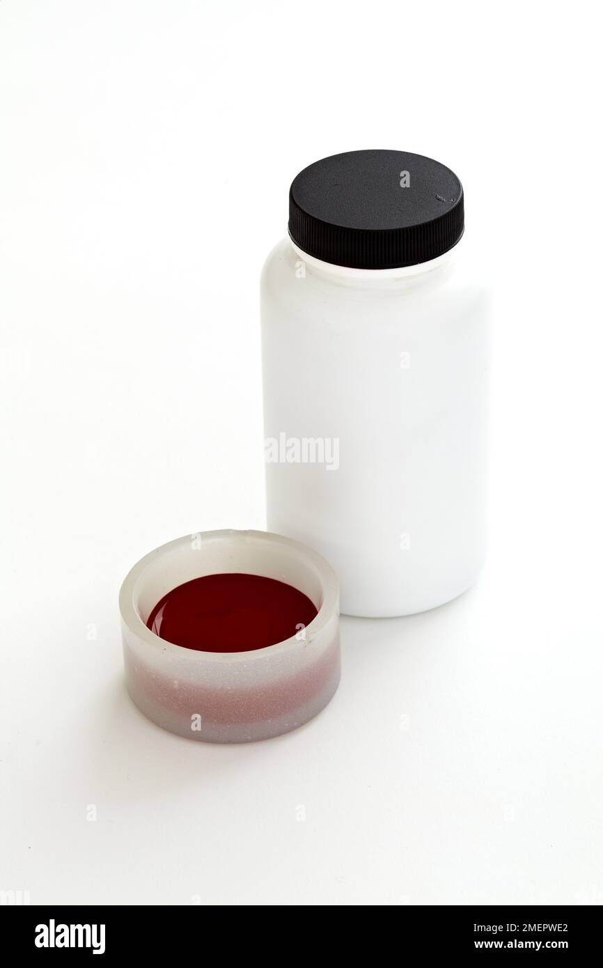 Silkscreening screen filler, close-up Stock Photo - Alamy