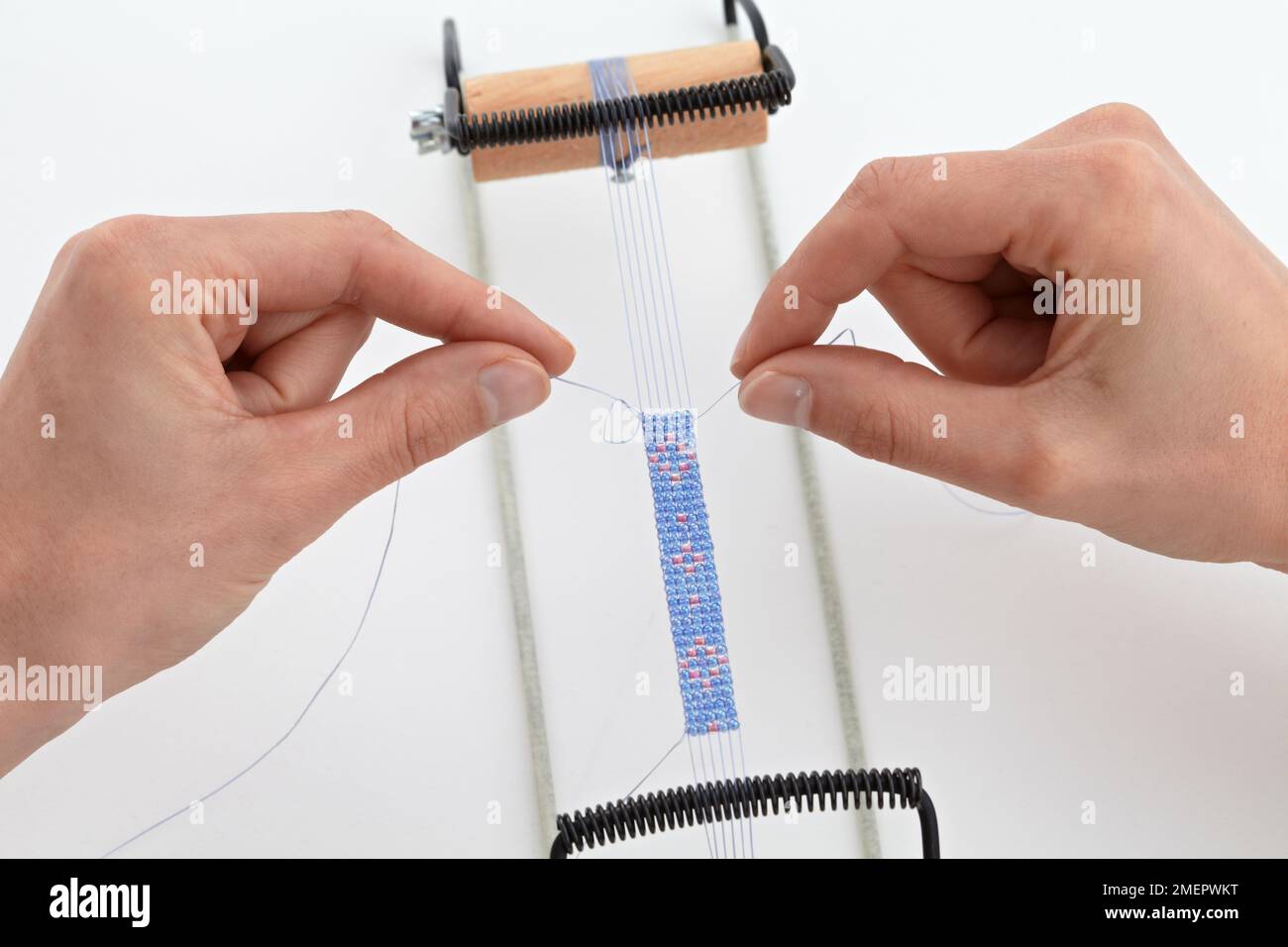 Bead loom hi-res stock photography and images - Alamy