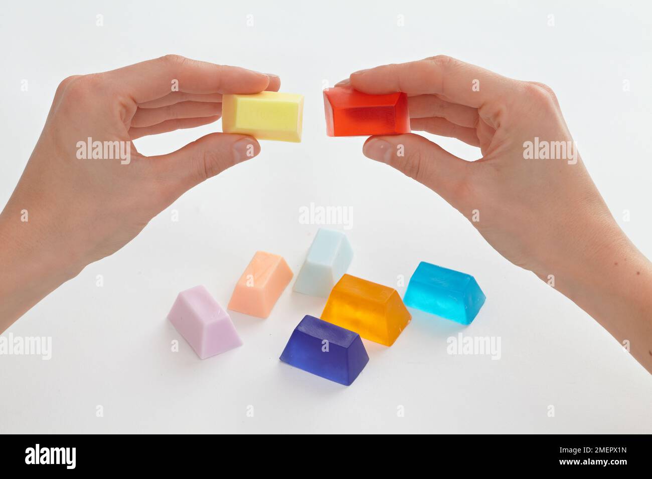 Handmade soap block hi-res stock photography and images - Alamy