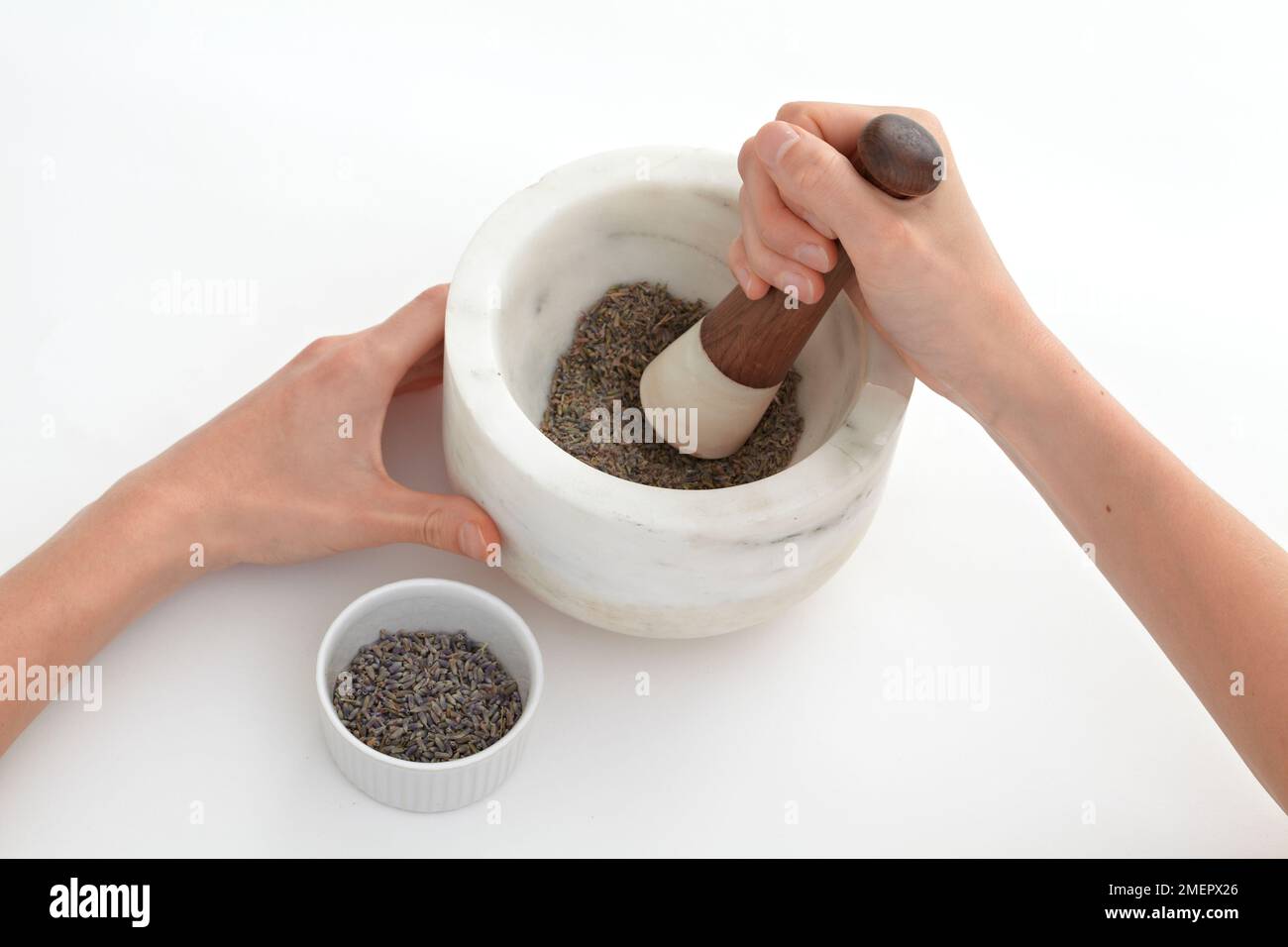 Hand crushed hi-res stock photography and images - Alamy