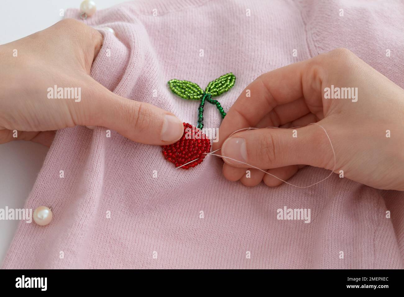 Embroidery Stitches With Beads