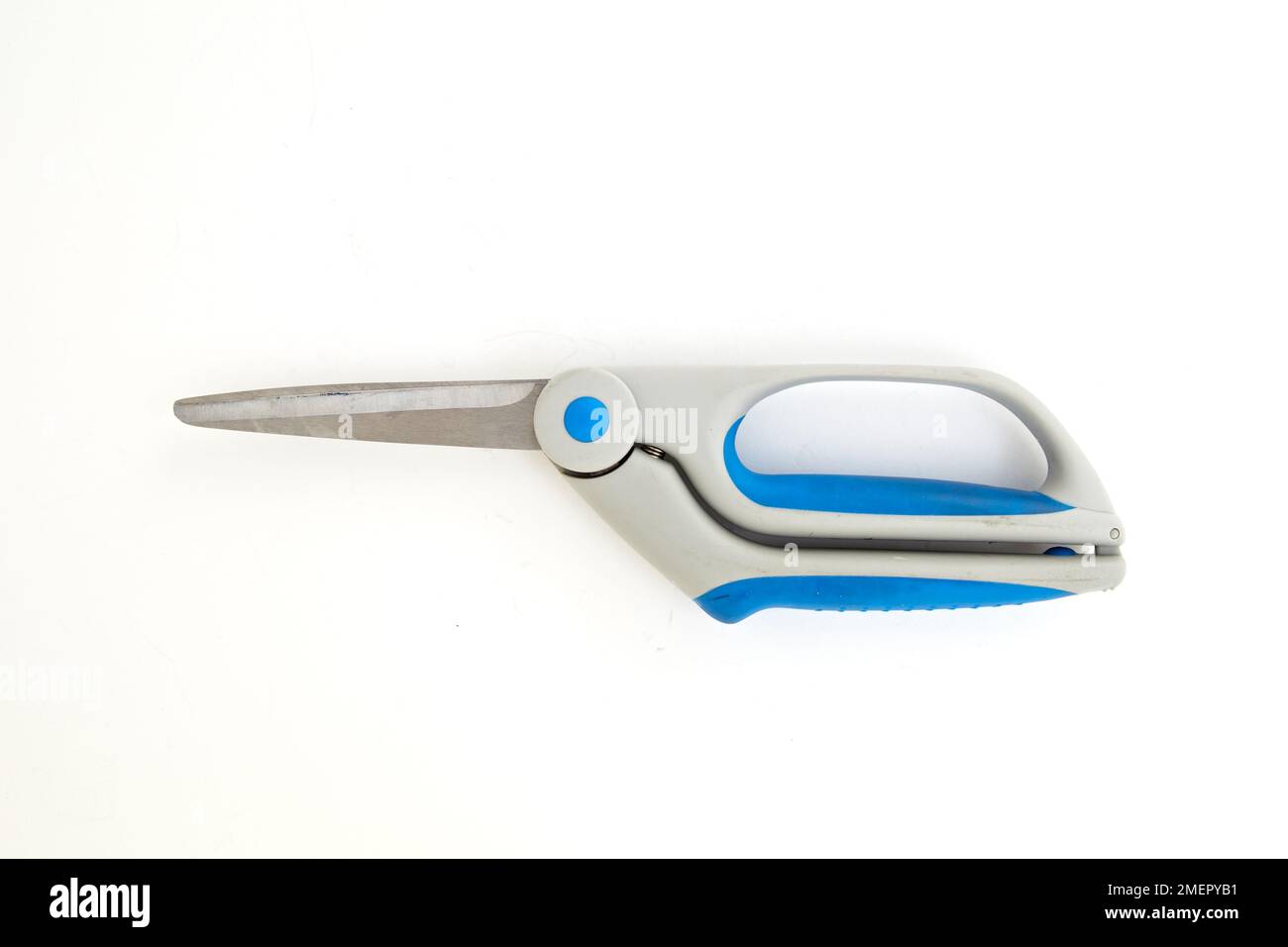 Pair of fabric scissors, overhead view Stock Photo - Alamy
