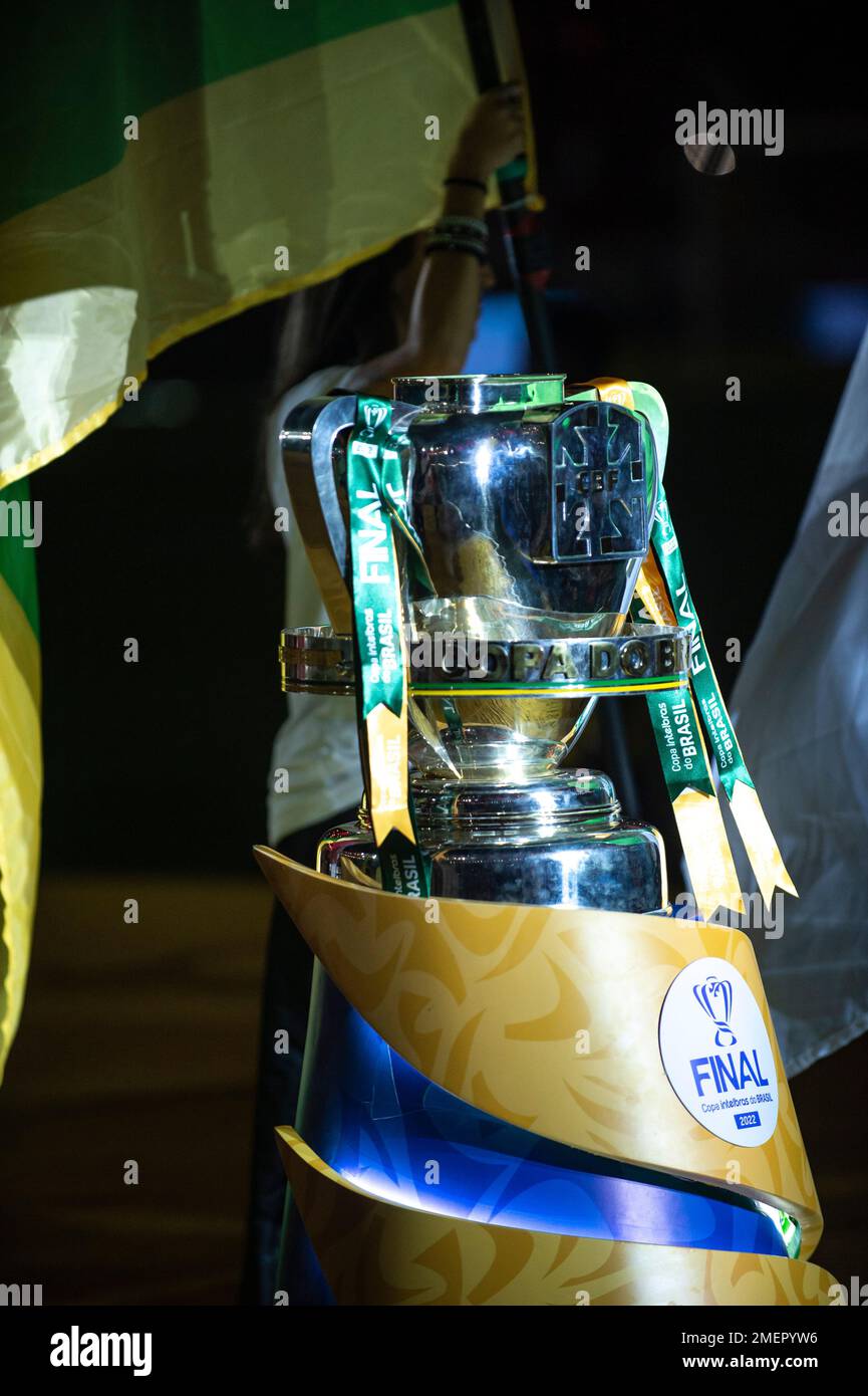 Rio, Brazil - October 19, 2022: Cup in match between Flamengo vs ...