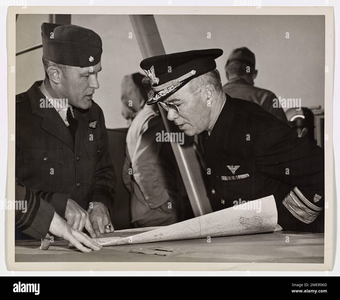 Rear Admiral Donohue Inspects Coast Guard Air-Sea Rescue Unit. How U. S ...