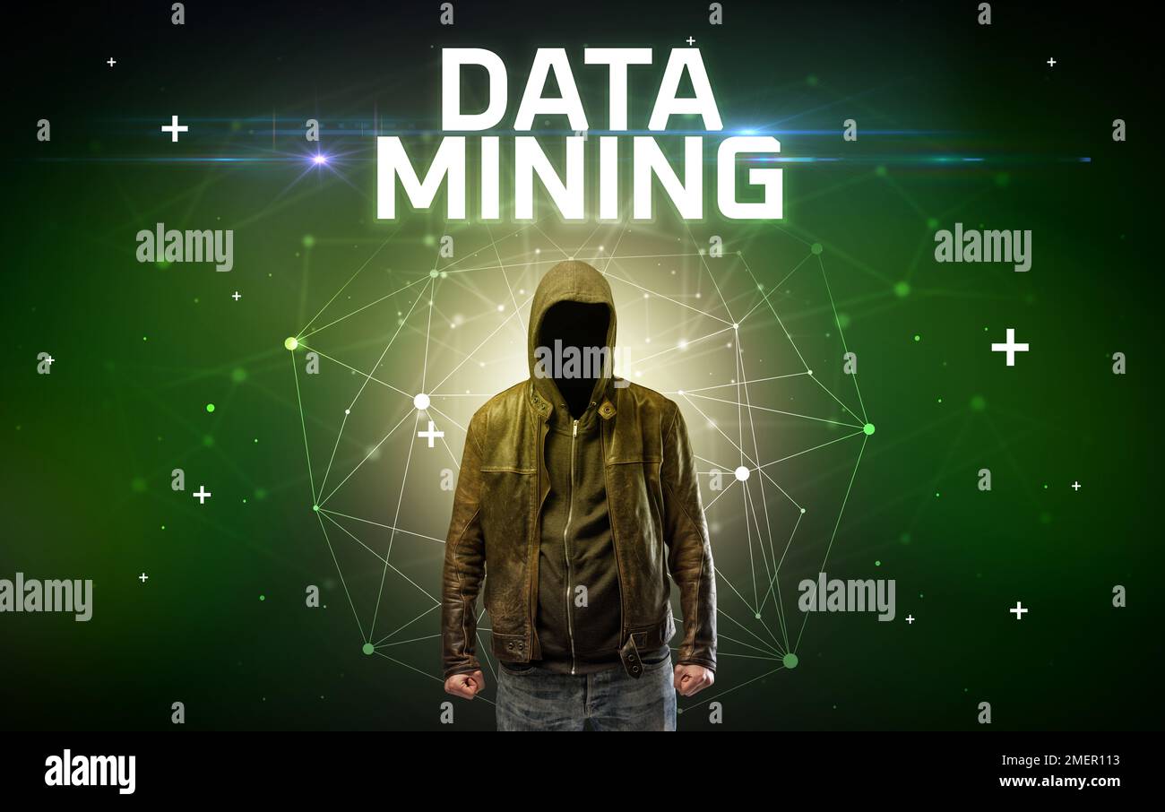 Mysterious hacker, online attack concept Stock Photo - Alamy