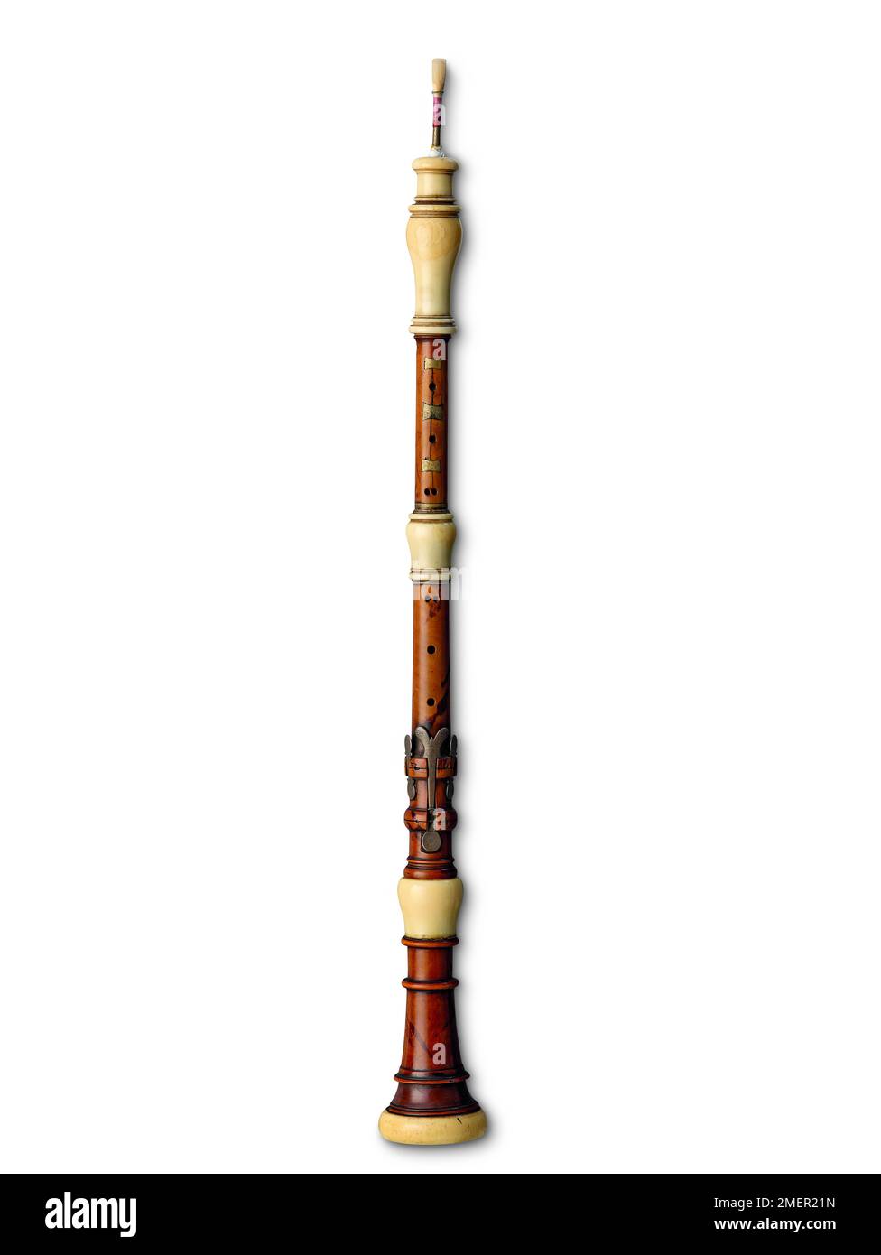 The Galpin oboe, 3-key boxwood, probably English, circa 1680 Stock ...