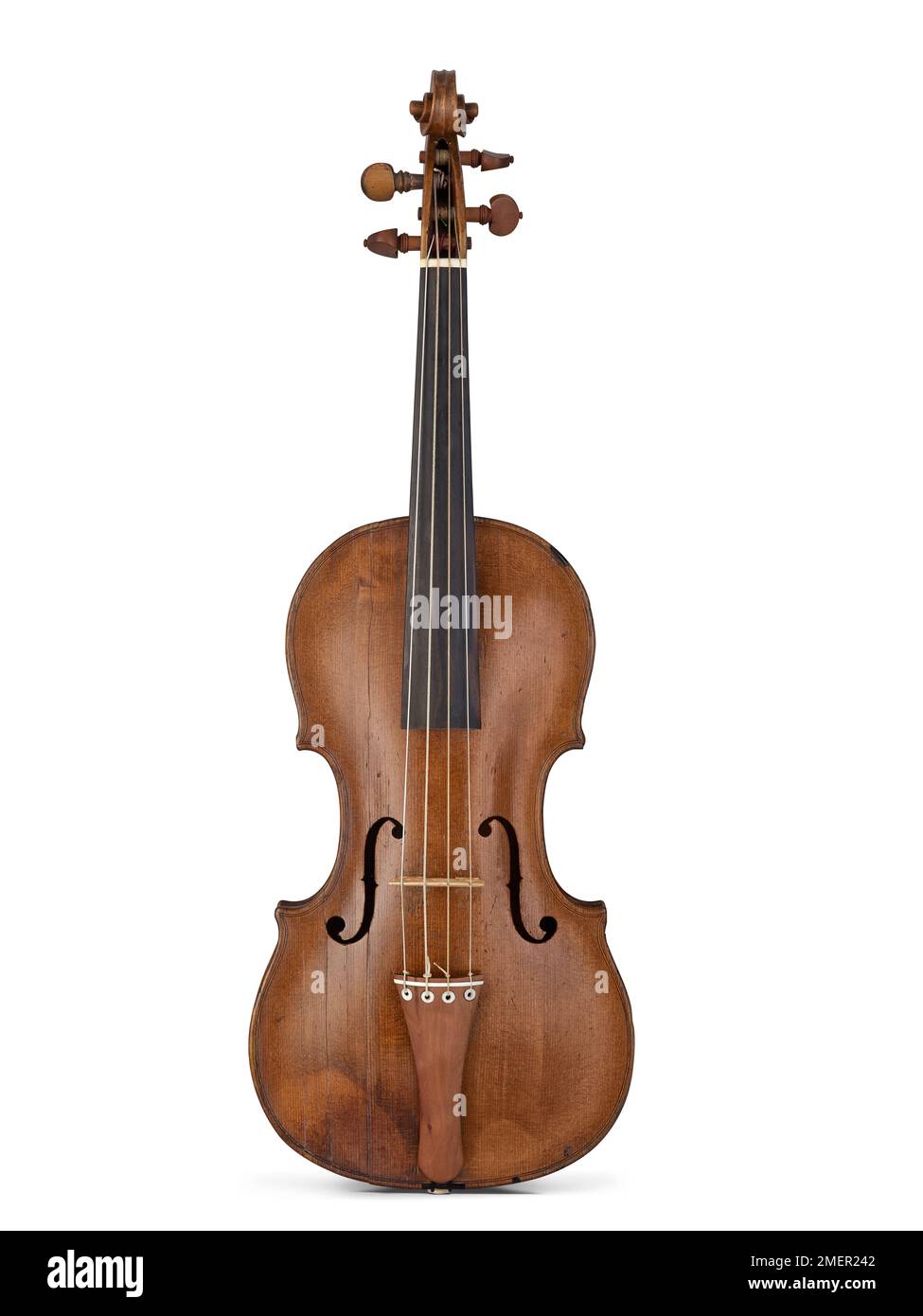 Baroque violin, Rose, 1750 Stock Photo - Alamy