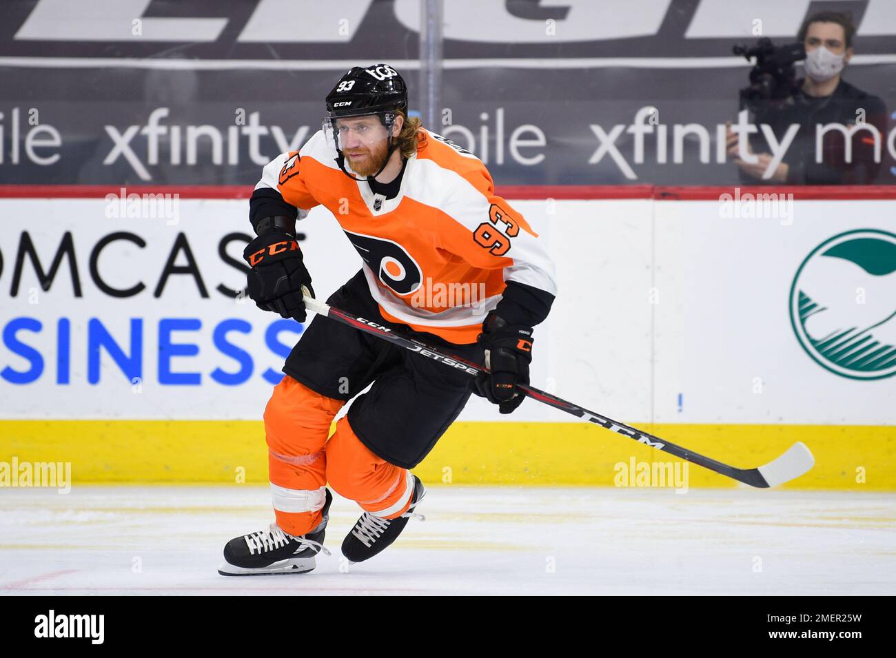 Philadelphia Flyers' Jakub Voracek in action during an NHL hockey game ...