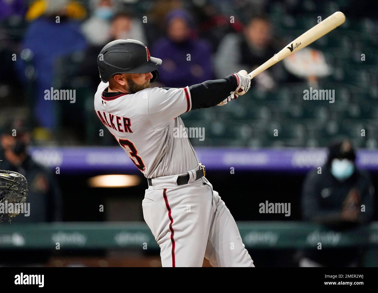 Arizona Diamondbacks' Christian Walker connects for a two-run home run ...