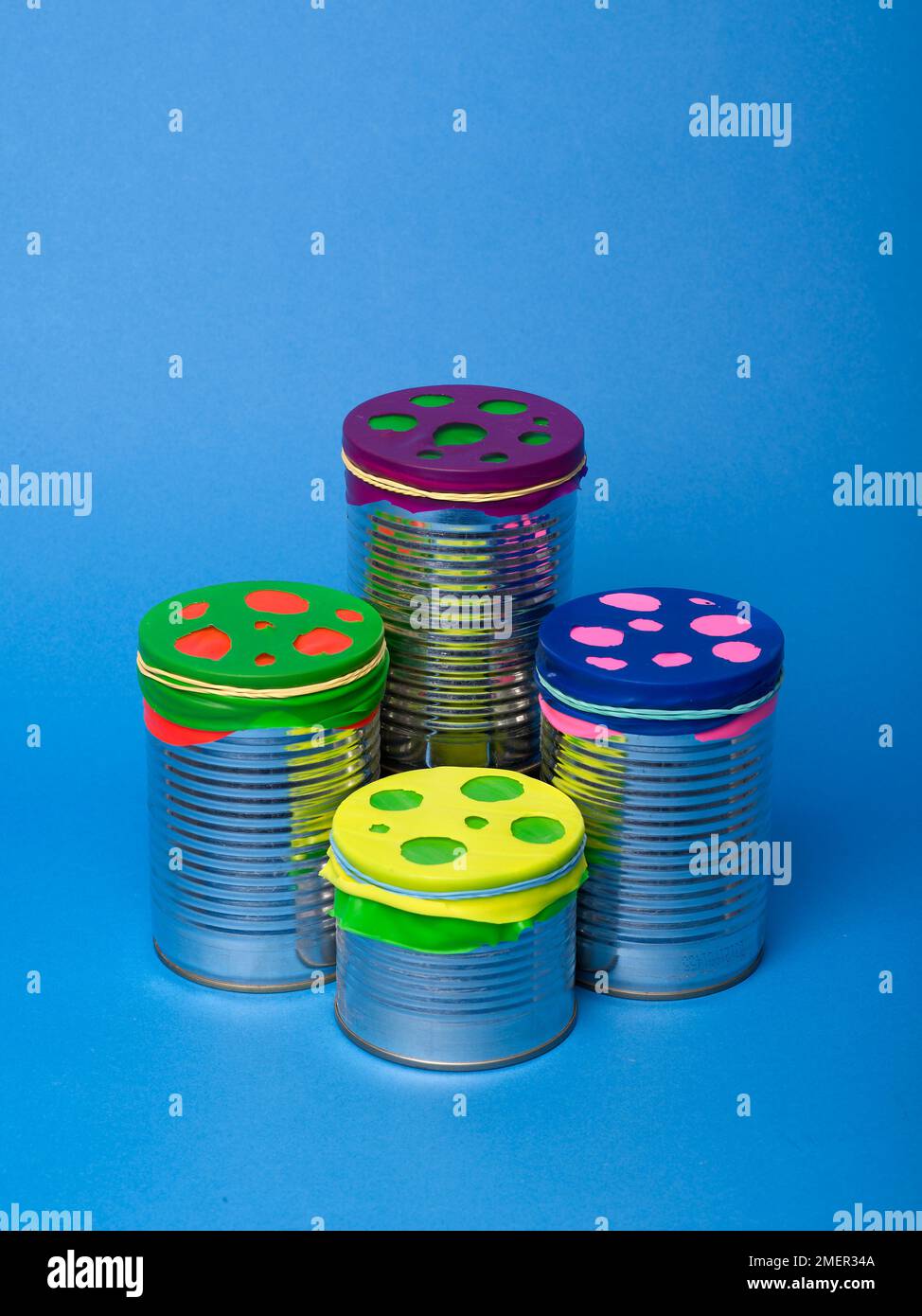 Home made musical instruments hi-res stock photography and images - Alamy