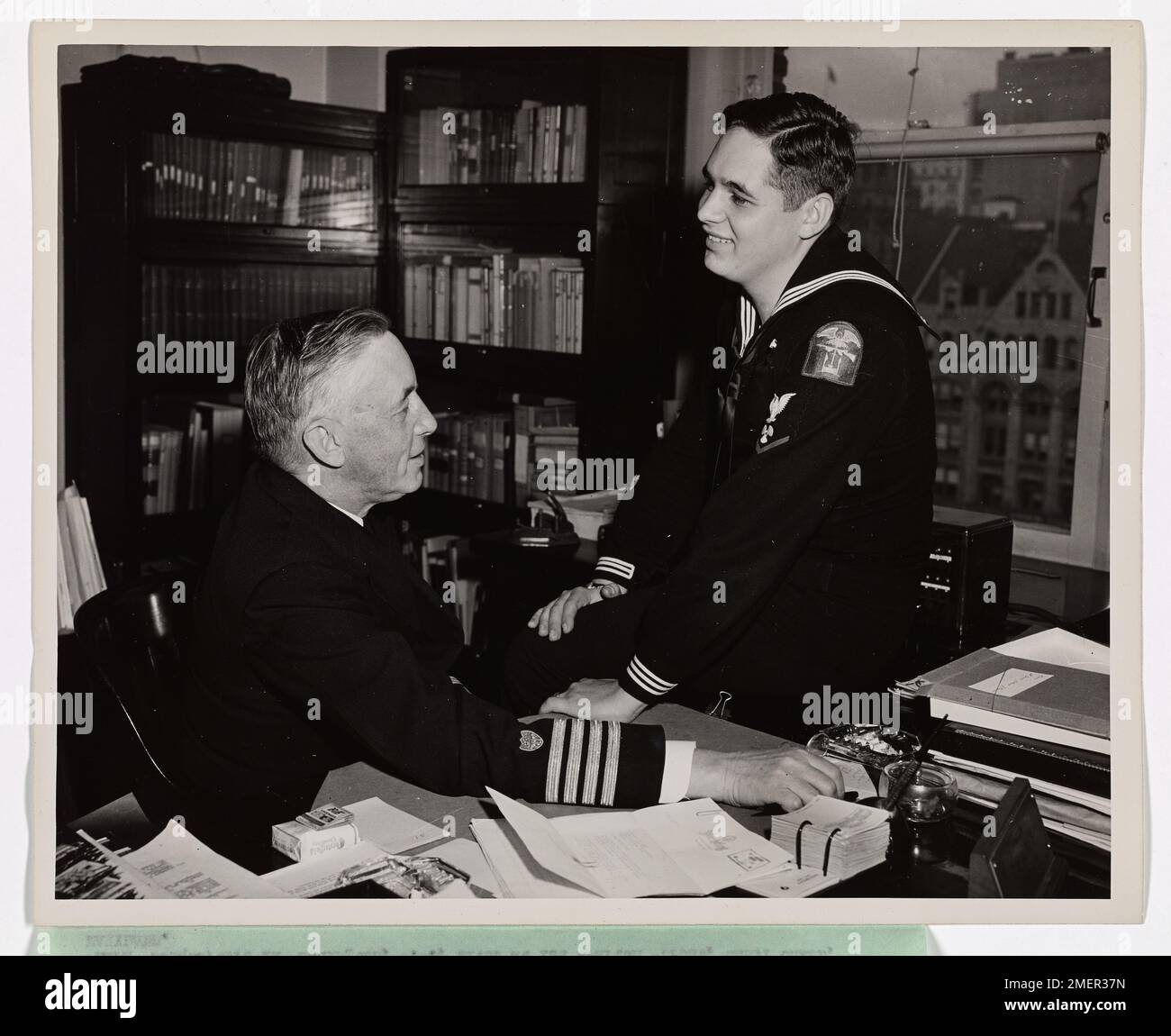 Captain Chester H. Jones, Sr., Chief of the Auxiliary Division ...