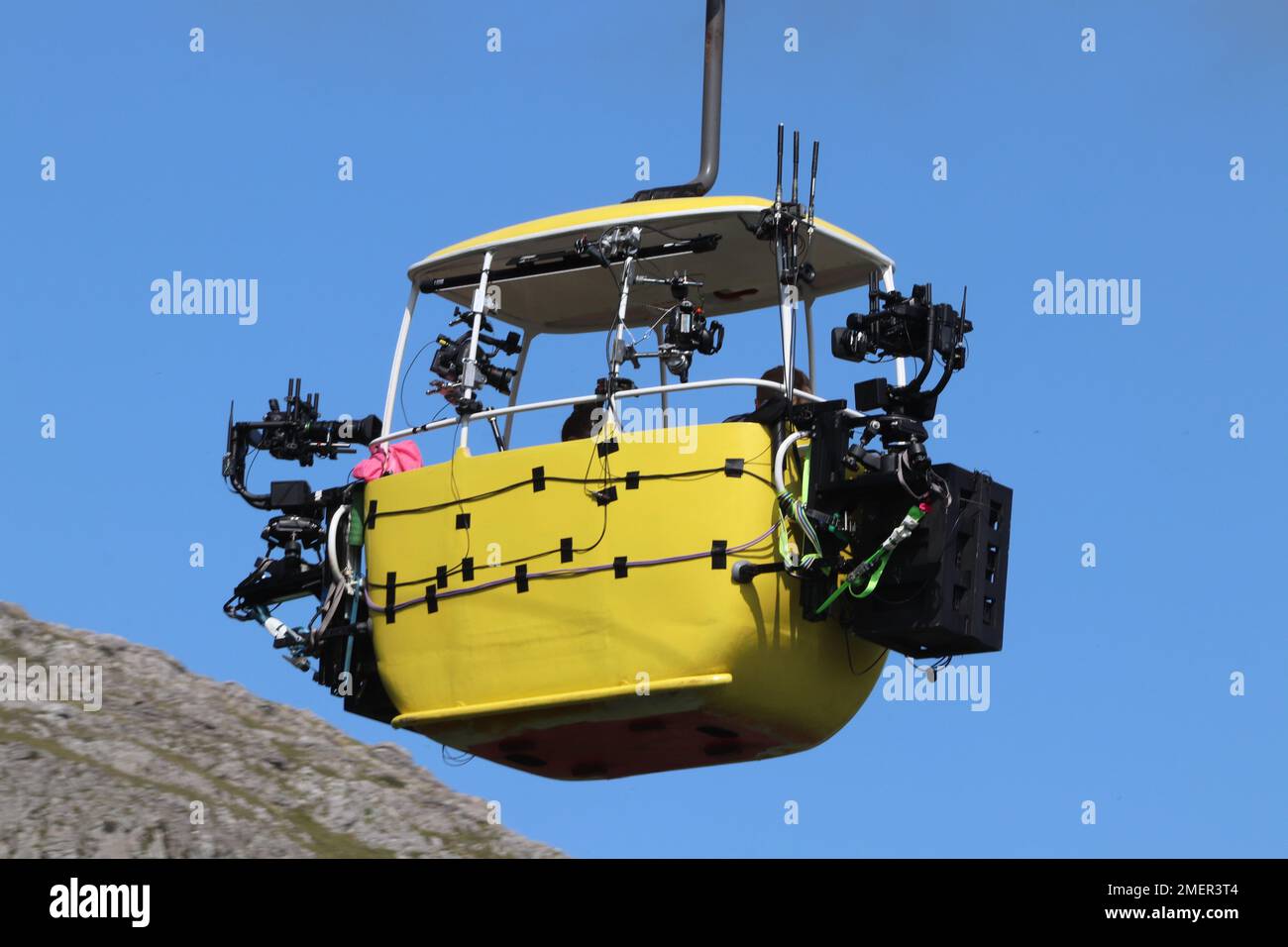 Sam Aston and Dolly-Ross Campbell for Coronation street are filming ...