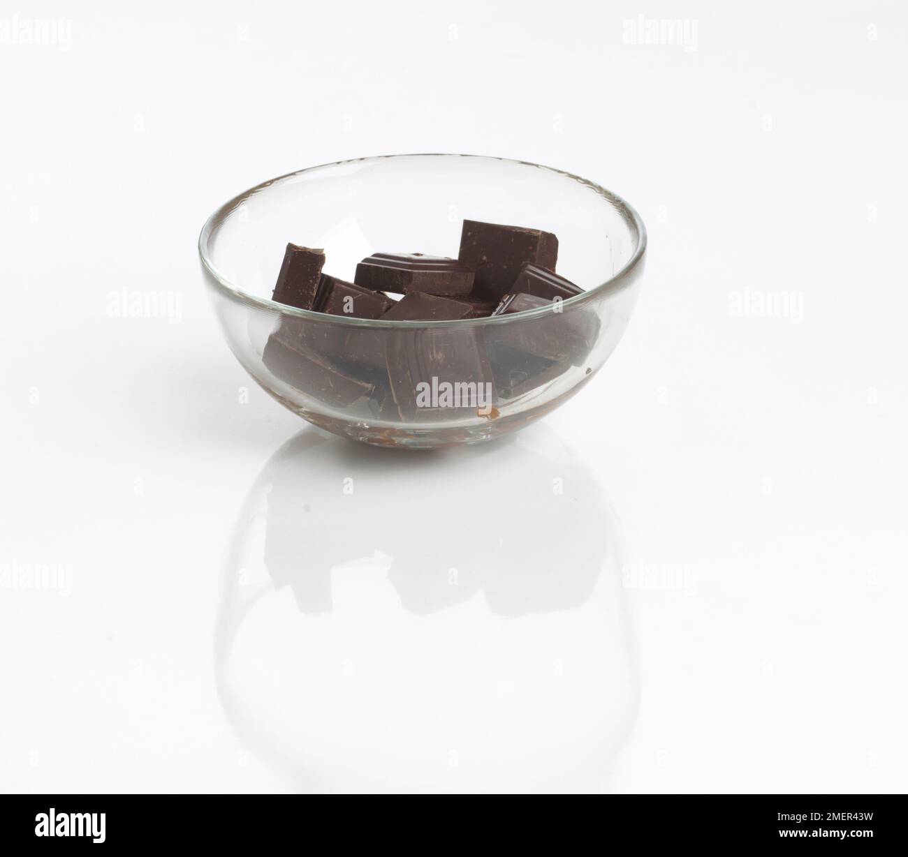 Dark chocolate pieces hi-res stock photography and images - Alamy