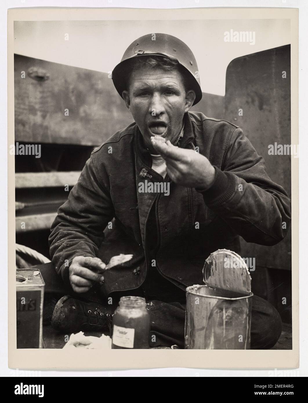 Coast Guardsman Lew Jenkins, a former world champion boxer, is seen ...