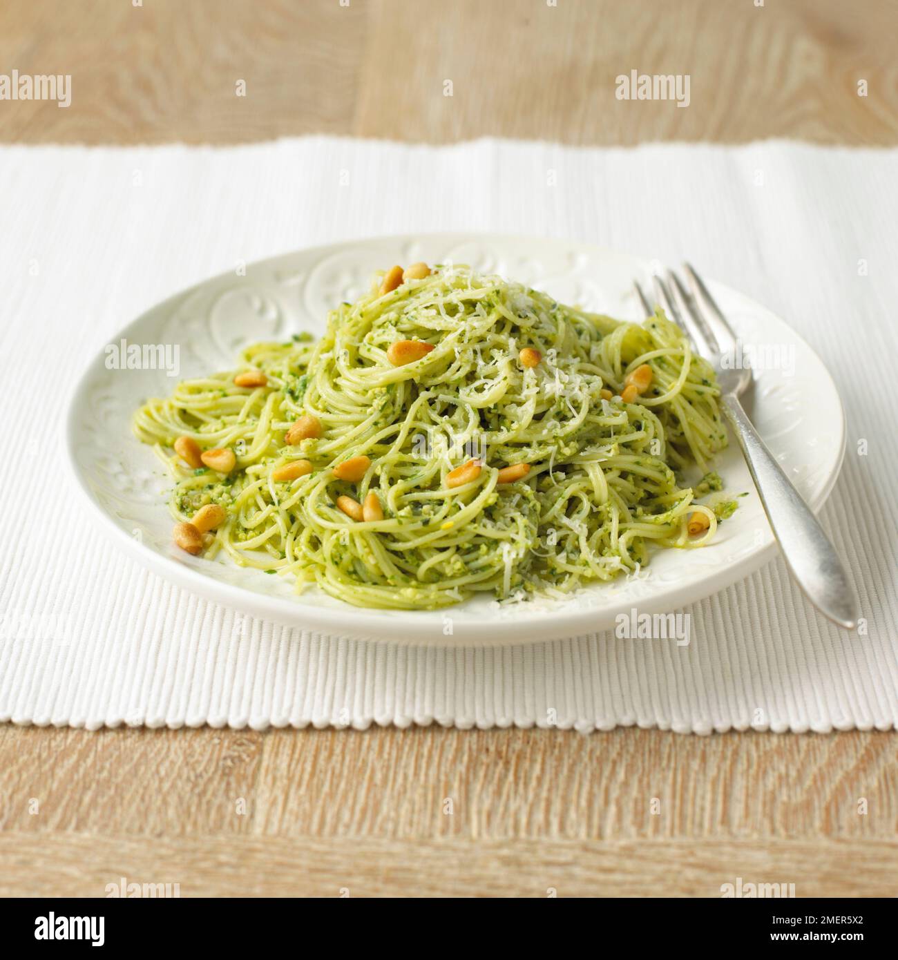 Angel hair pasta on hi-res stock photography and images - Alamy