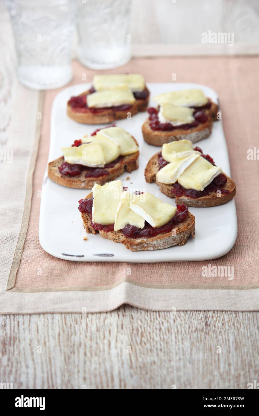 Food close up toasts hi-res stock photography and images - Alamy