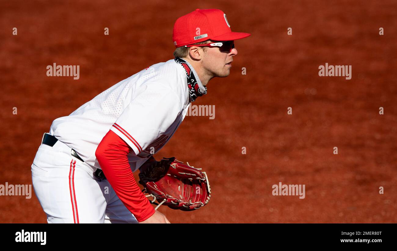 Nick Erwin (5) of the Ohio State Buckeyes during an NCAA baseball game ...