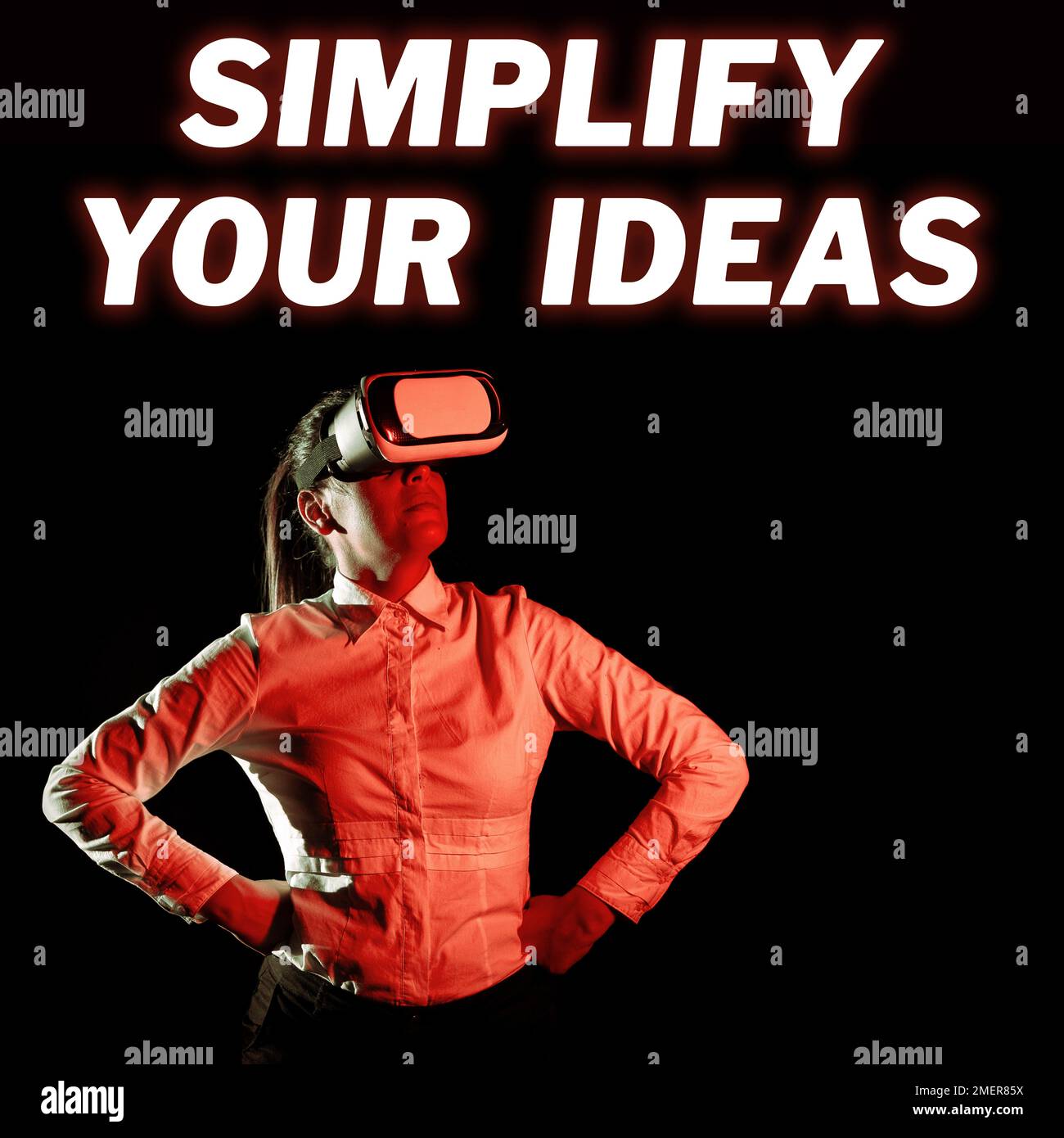 Inspiration showing sign Simplify Your Ideas. Business showcase make ...