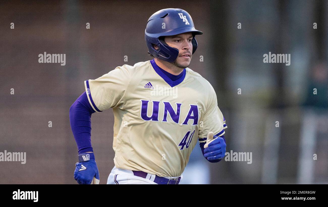 North Alabama 1B Kylan Barnett (40) during an NCAA baseball game on ...