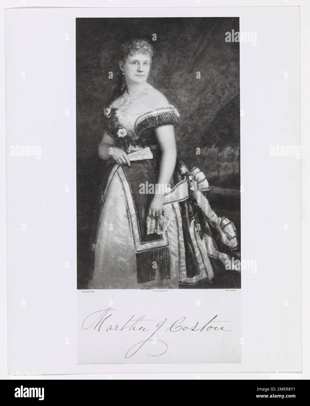 Martha J. Coston, widow of the inventor of the Coston Signal, continued ...