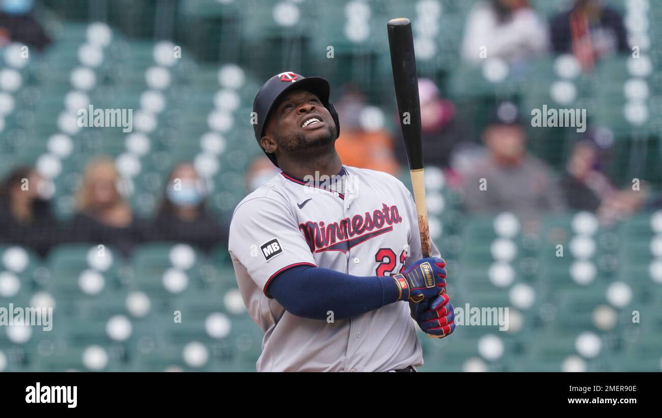 Minnesota Twins' Miguel Sano plays during a baseball game, Monday ...