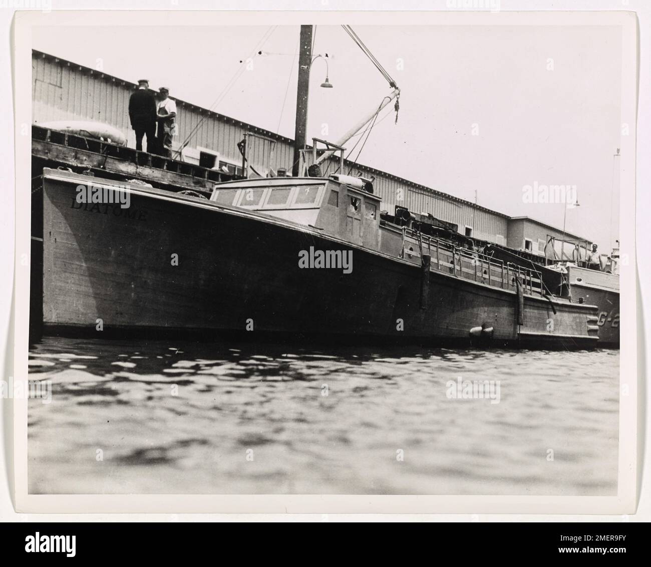 The DIATOME is a vessel featured in this image, capturing its role in ...