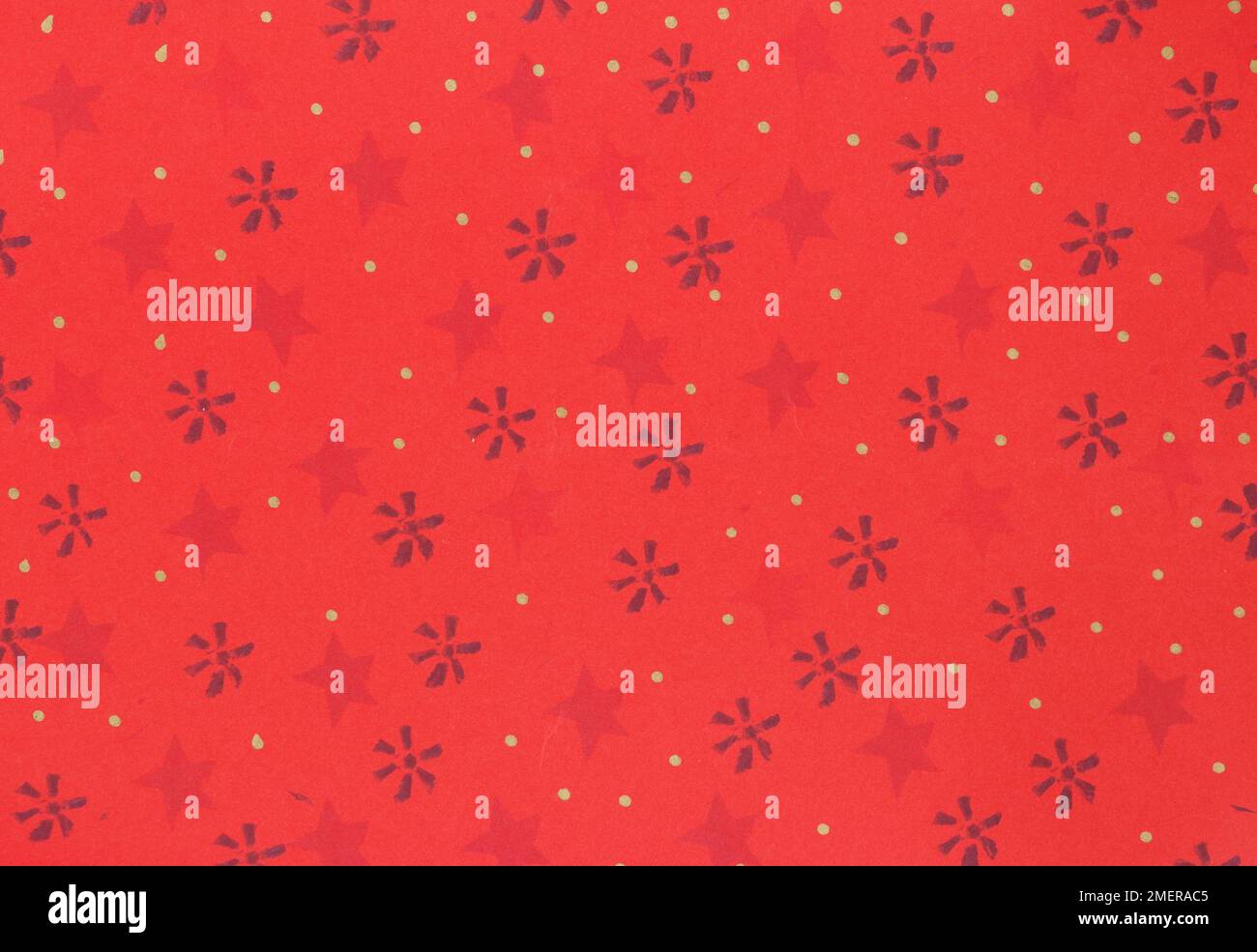 Red flower pattern background Stock Photo - Alamy