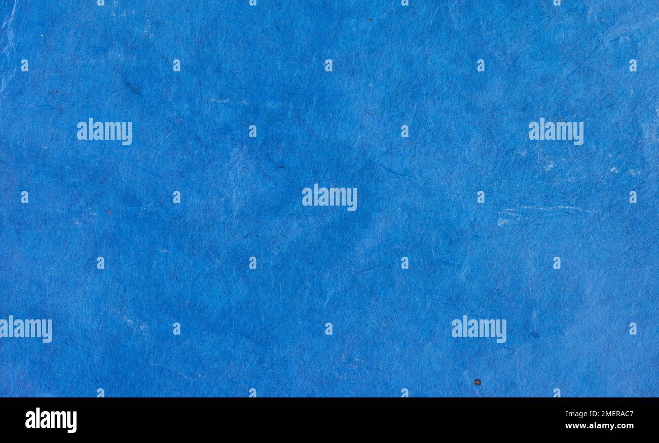 Blue textured paper background Stock Photo - Alamy