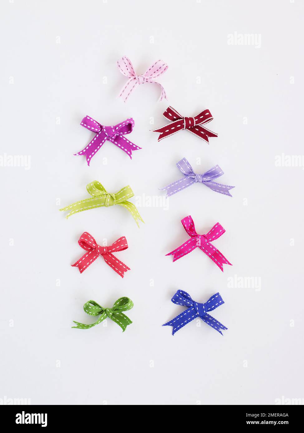 A selection of coloured ribbons Stock Photo - Alamy