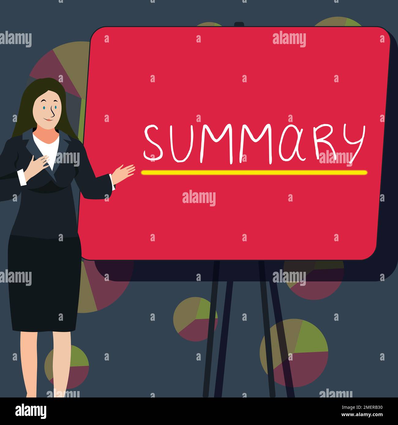 Sign displaying Summary. Conceptual photo Brief Statement Abstract ...