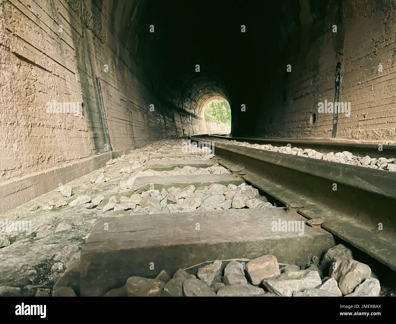 Train Tunnel, Colombia Stock Photo - Alamy