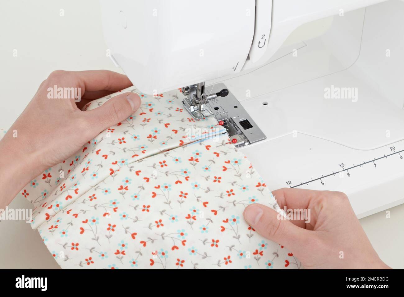 Close up adult woman stitching hi-res stock photography and images - Alamy