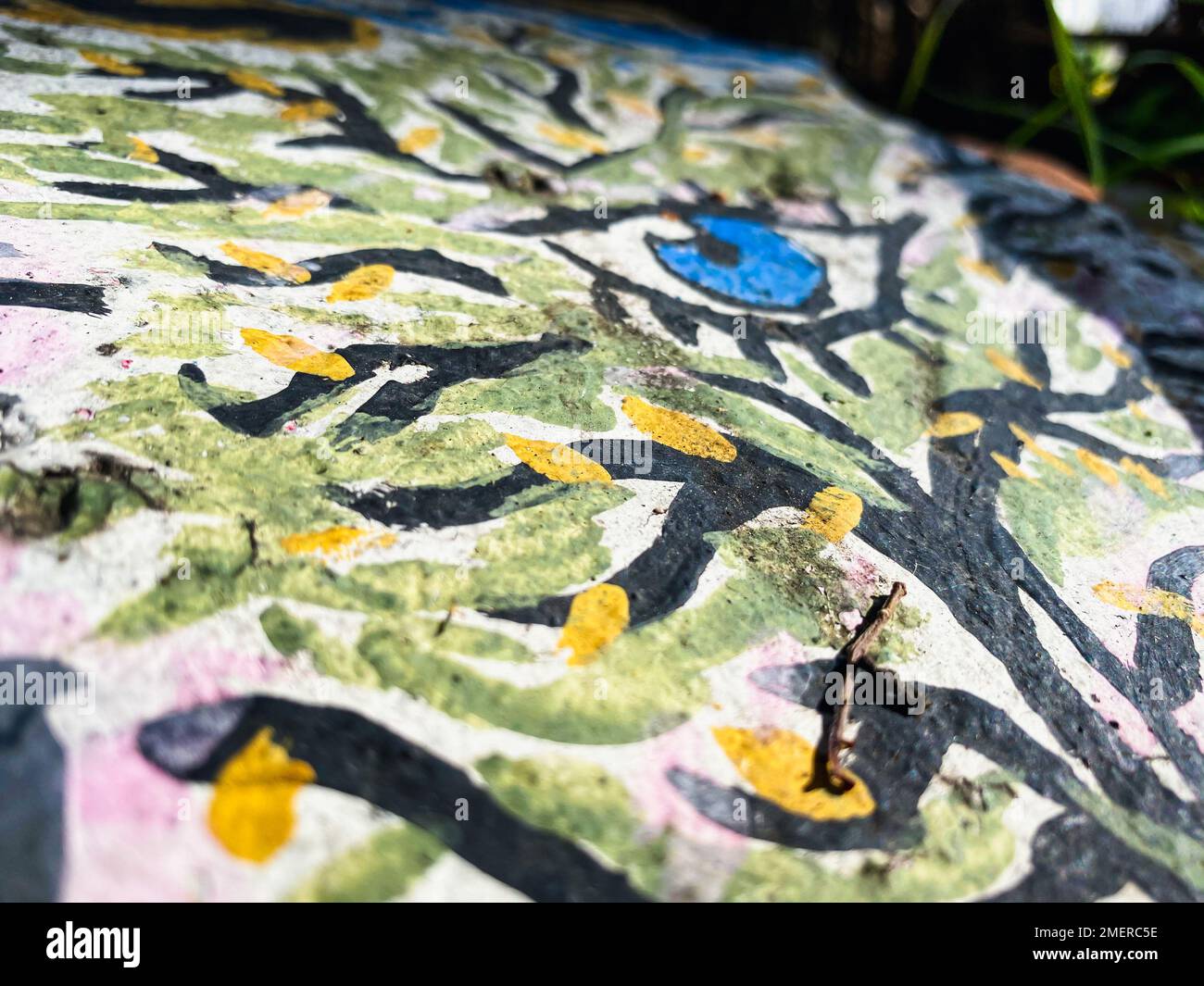 Mural de colores hi-res stock photography and images - Alamy