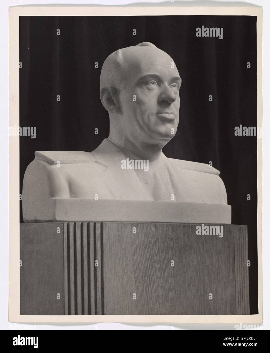 Photograph of Waesche Bust, Located at U.S. Coast Guard Academy, New ...