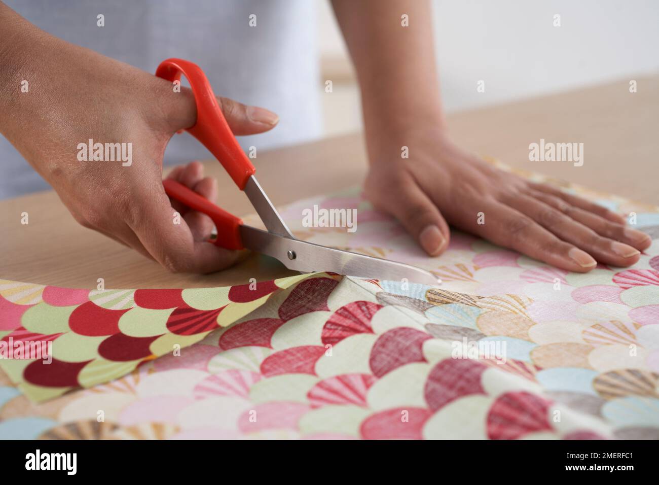 Making device protector, cutting material Stock Photo - Alamy